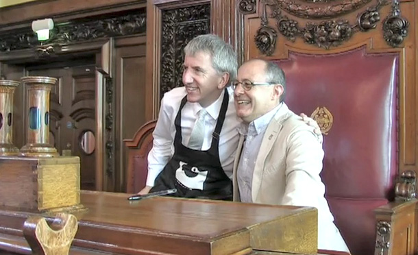 Video – Basque pro-independence Mayor of Donostia visits Belfast | An ...