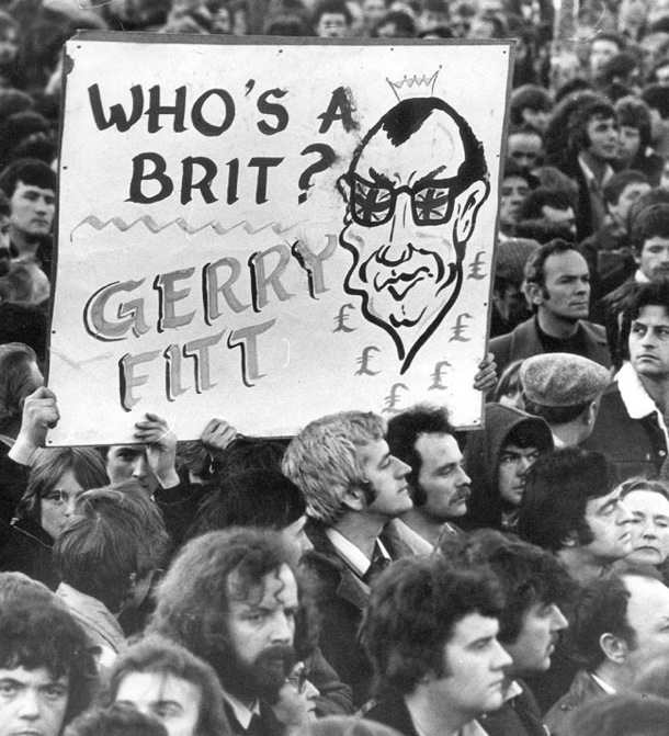SDLP leader Gerry Fitt pressed British to blame UVF bombing on IRA | An ...
