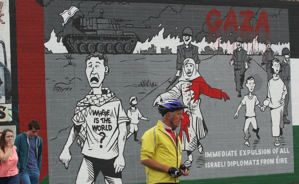 New Gaza mural on Belfast’s International Wall | An Phoblacht