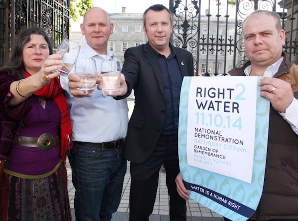 'Right2Water Ireland' rally in Dublin – Sinn Féin calls for support ...