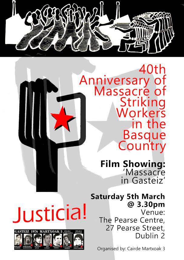 3 March 1976 – Spanish police shoot five dead during Basque general ...