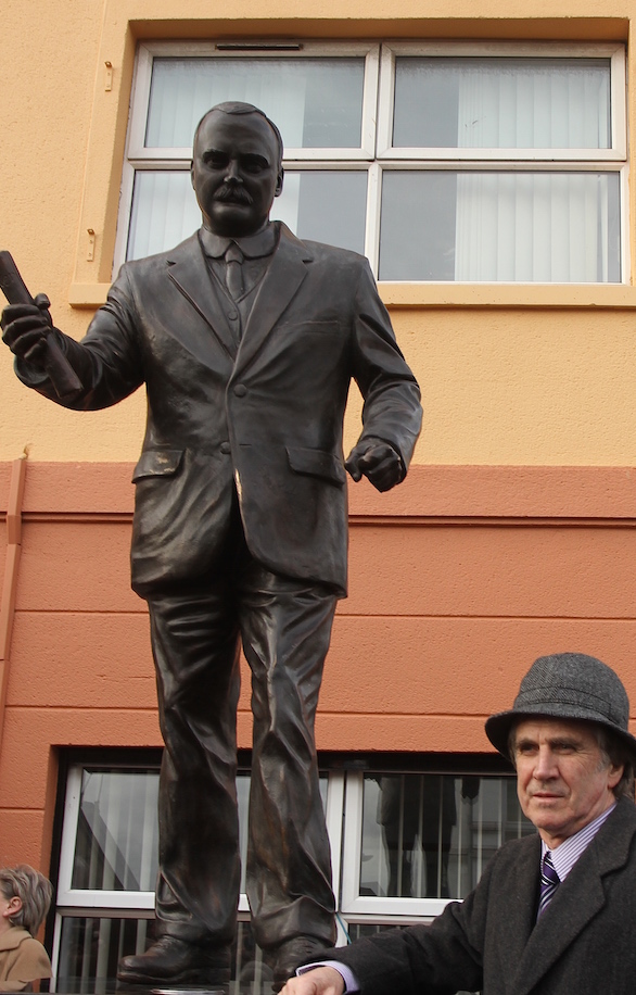 Irish and US trade union leaders unveil new statue to James Connolly in ...