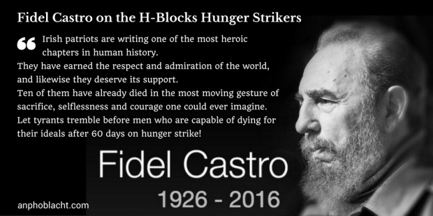 Fidel Castro RIP – Tributes by Gerry Adams in Belfast and at Free Derry ...