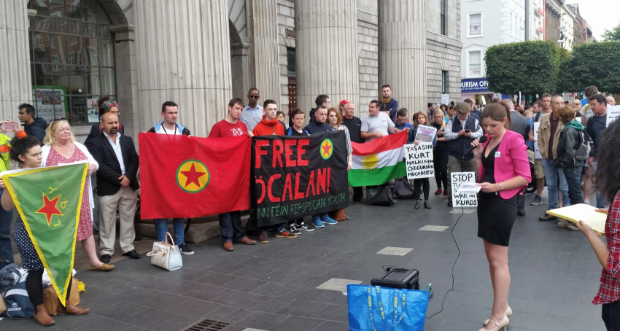 Protests against Turkey's war on Kurds | An Phoblacht