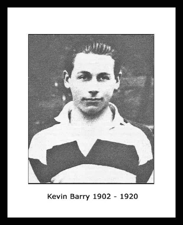 On This Day 1920 – Kevin Barry hanged by the British in Mountjoy Jail ...