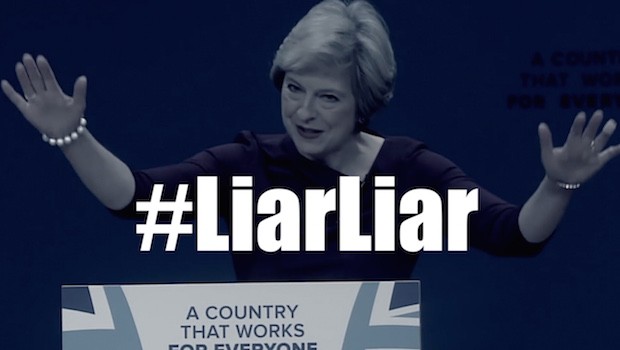 ‘Liar, Liar’ Theresa May song makes it to Number 10 – in the charts ...