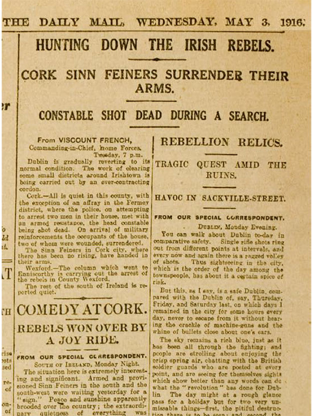 9 May 1916 – Thomas Kent executed by Royal Navy in Cork | An Phoblacht