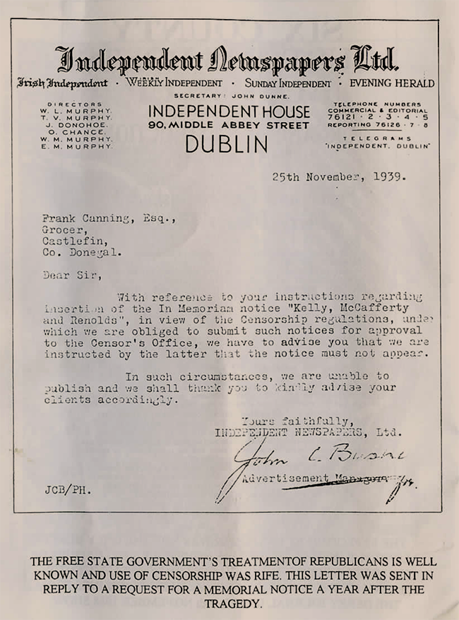 The Castlefin Tragedy | An Phoblacht