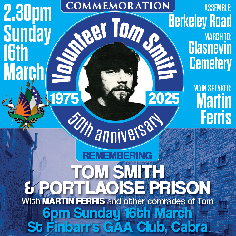 Volunteer Tom Smith - 50th Anniversary | An Phoblacht