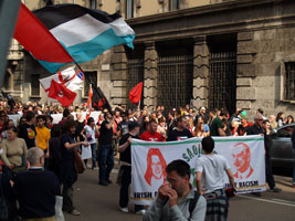 Irish republicans at anti-fascist rally in Milan | An Phoblacht