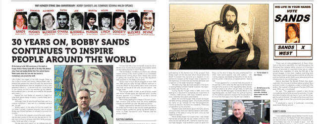 1981 HUNGER STRIKE 30th ANNIVERSARY | BOBBY SANDS’S JAIL COMRADE SÉANNA ...