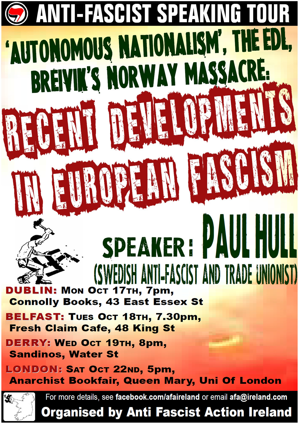 Swedish anti-fascist Irish speaking tour | An Phoblacht